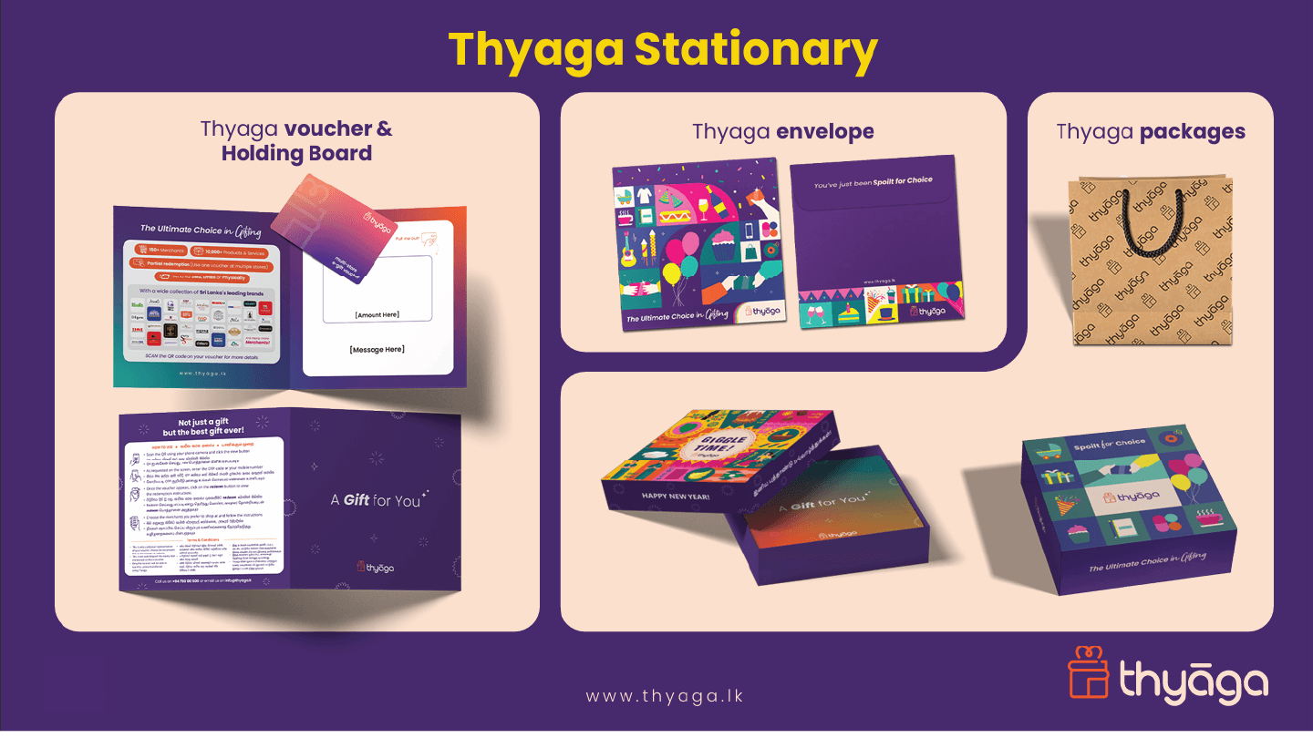 Thyaga Gift Vouchers Thyaga is Sri Lanka’s largest multi-store gift ...